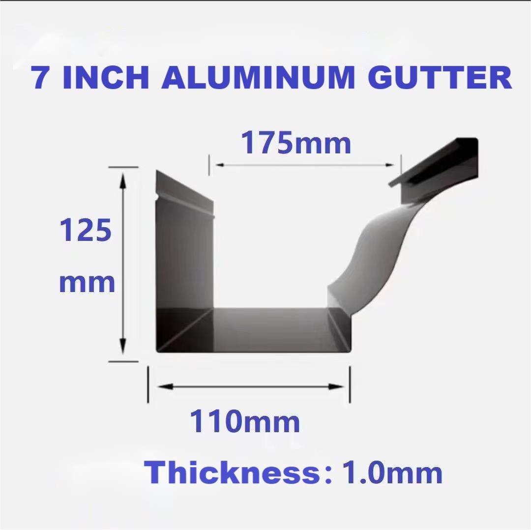 Aluminum gutter in kenya